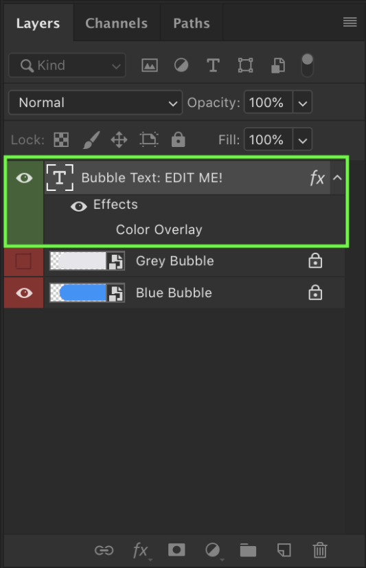 How To Make iMessage Text Bubbles In Photoshop - Text Bubble Overlays