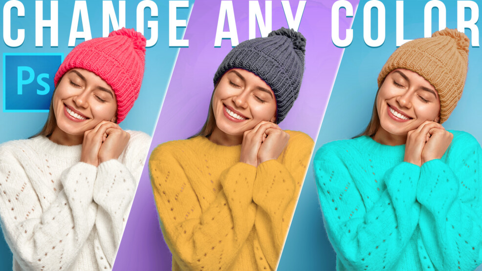 How To Select And Change Color In Photoshop (Even White!)