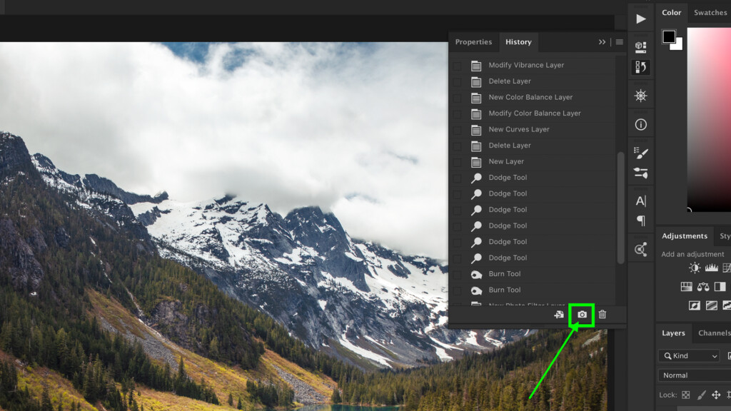 How To Use Snapshots In Photoshop – Brendan Williams Creative