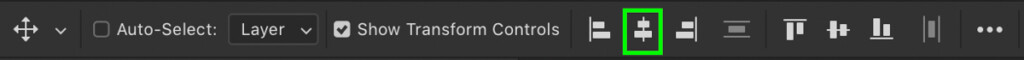 How To Center Text And Layers In Photoshop (With One Click!)