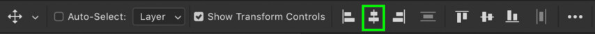 How To Center Text And Layers In Photoshop (With One Click!)