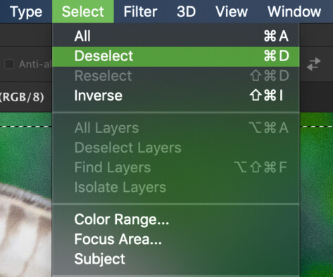How To Deselect In Photoshop (4 Quick & Easy Ways)