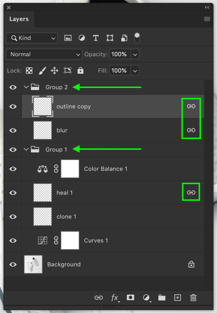 Linking Vs Grouping Layers What s The Difference Photoshop Tutorial