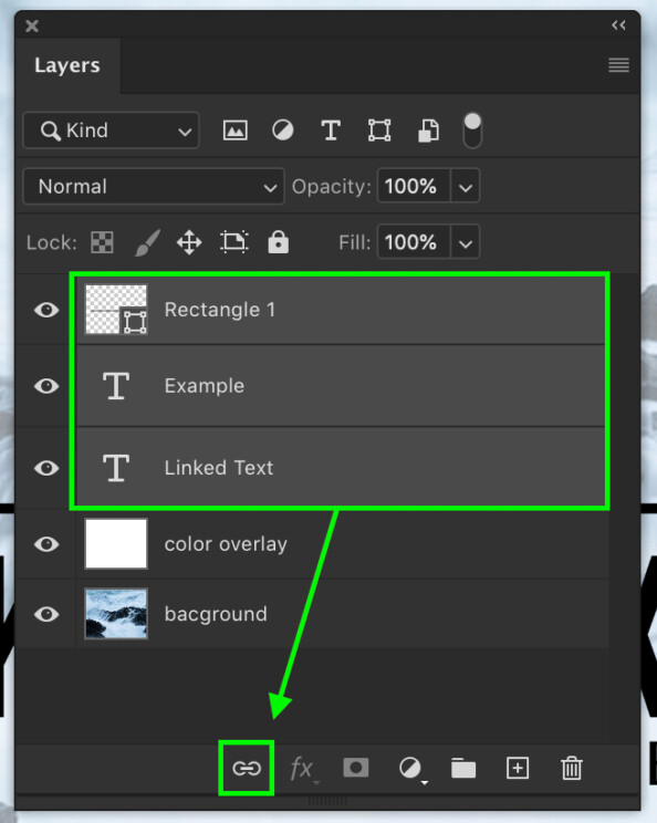 How To Link Layers In Photoshop – Brendan Williams Creative