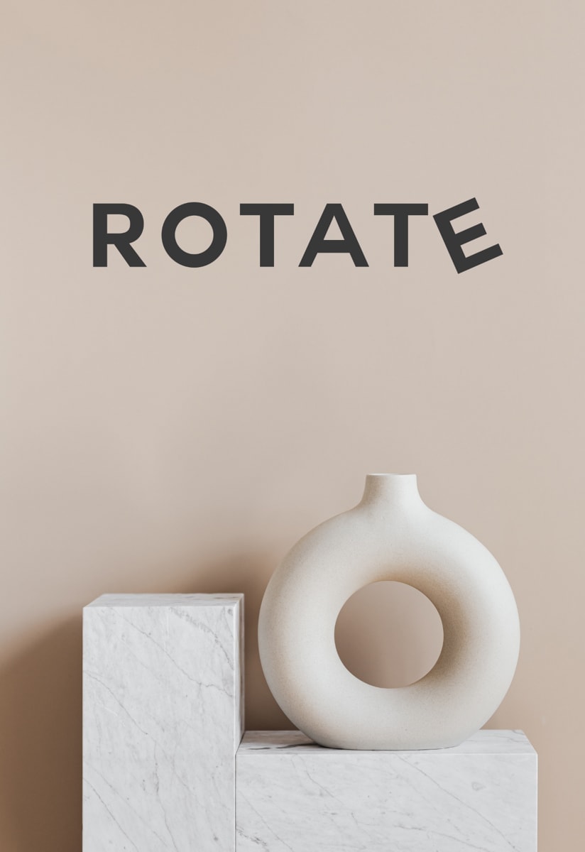 How To Rotate, Scale, And Flip Text In Photoshop (Best Methods)