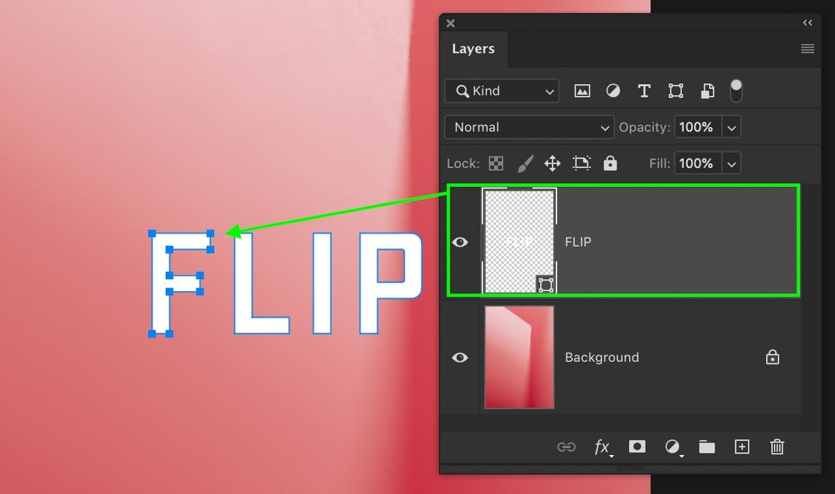 How To Rotate, Scale, And Flip Text In Photoshop (Best Methods)