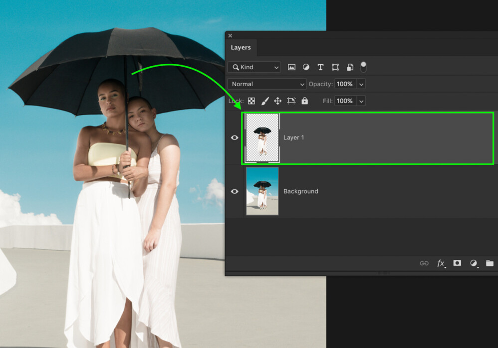 How To Make A New Layer From A Selection In Photoshop