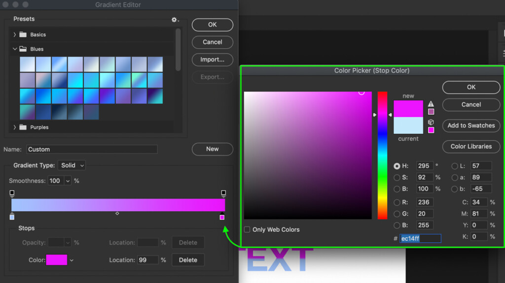 How To Make Gradient Text In Photoshop Step By Step 2022 