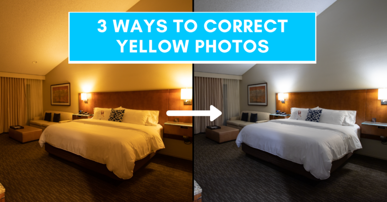 How To Fix Yellow Photos In Lightroom - Correcting Color Cast
