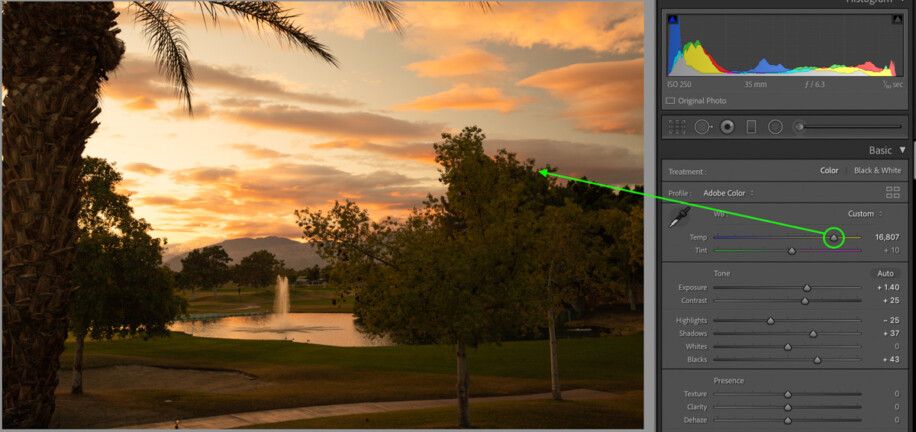 How To Fix Yellow Photos In Lightroom - Correcting Color Cast