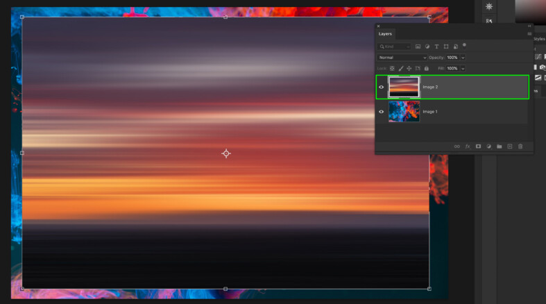 How To Add An Image To An Existing Layer In Photoshop