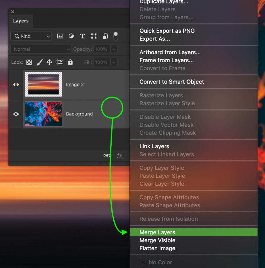 How To Add An Image To An Existing Layer In Photoshop