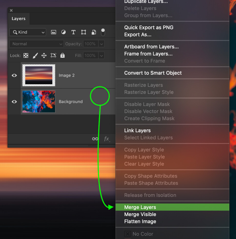 How To Add An Image To An Existing Layer In Photoshop