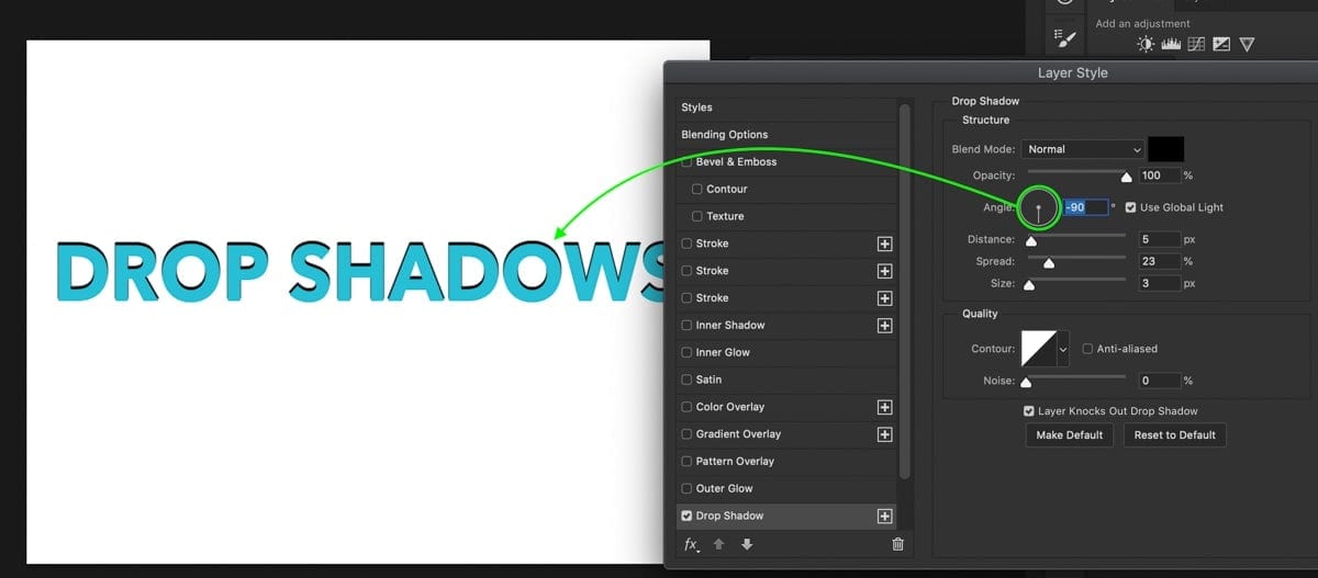 How To Add A Drop Shadow In Photoshop 2 Practical Ways For You Fotor