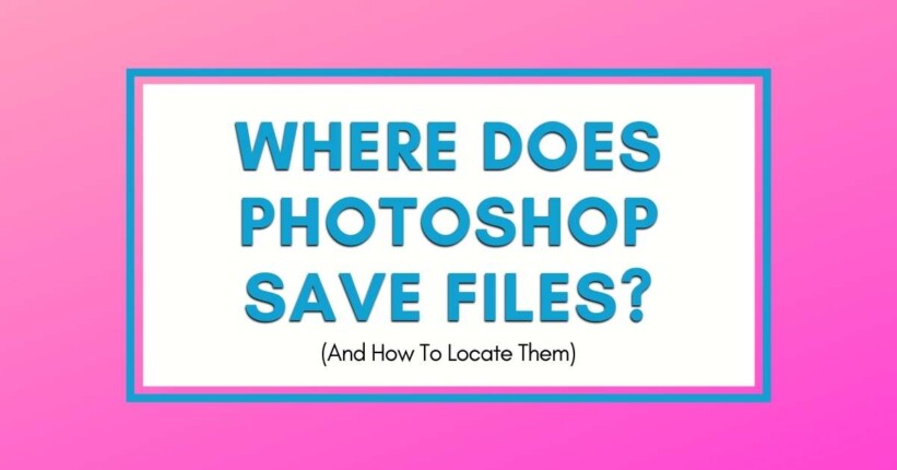 How To Save & Export Images In Photoshop (Free Tutorials)