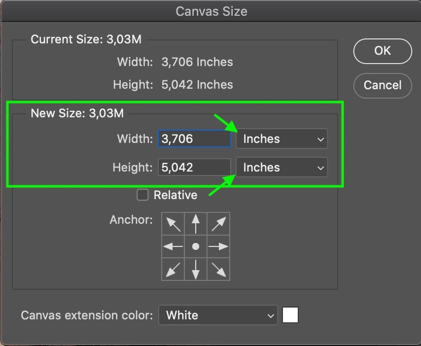 Changing The Unit Of Measurement In Photoshop Pixels To Inches 2022 