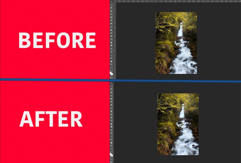 How To Take Away Ruler Information And Grid Traces In Photoshop 