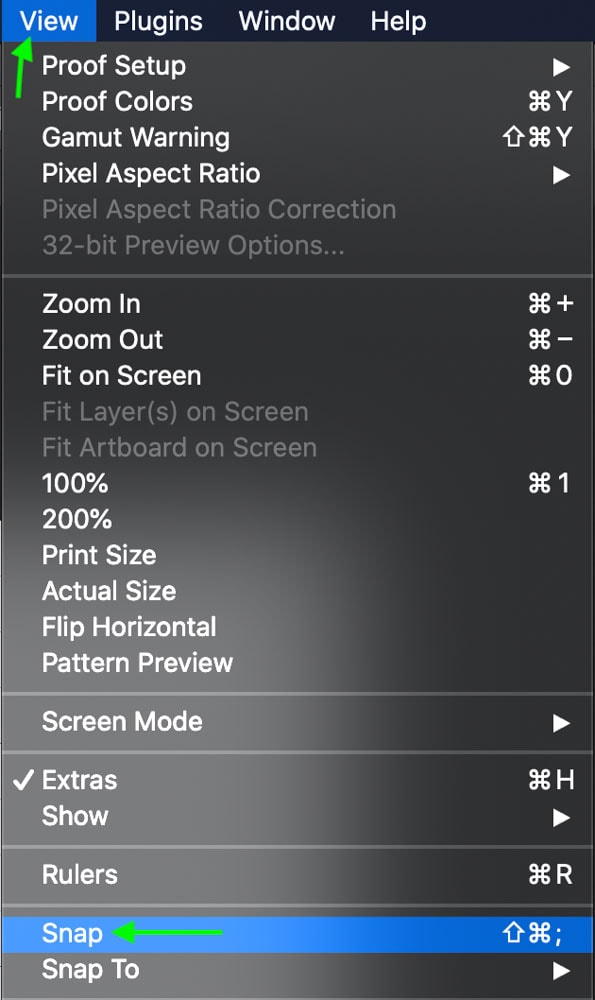 How To Disable Snapping In Photoshop HITECHGENIE