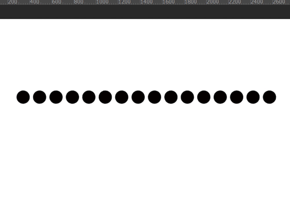 How To Draw A Straight Dotted Line In Photoshop Design Talk