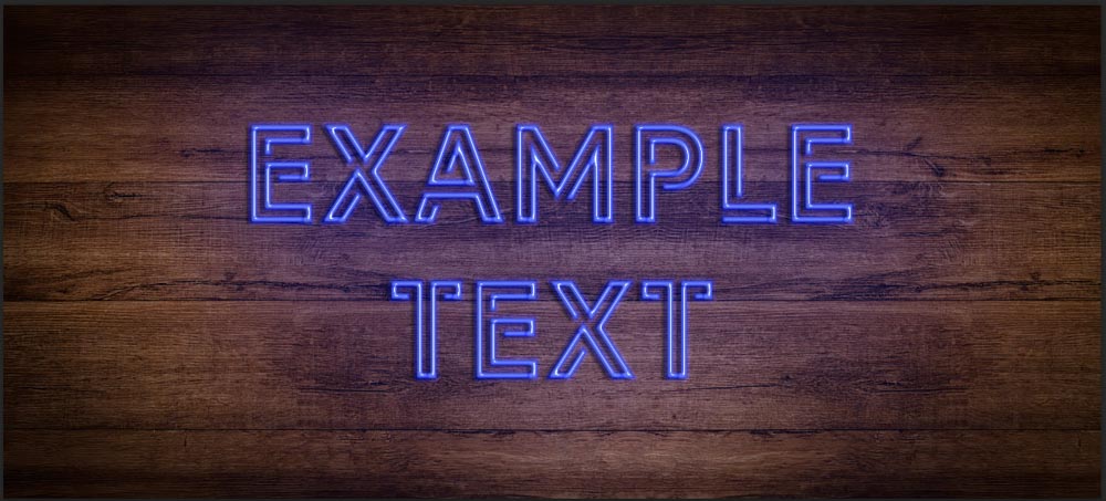 How To Create Neon Text In Photoshop Brendan Williams Creative