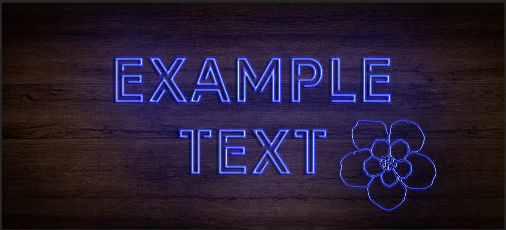 How To Create Neon Text In Photoshop Brendan Williams Creative