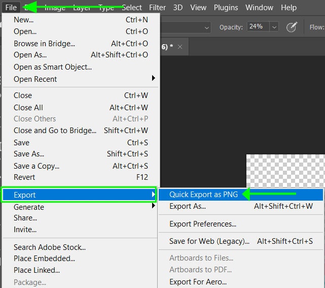 Why Photoshop Can t Save A PNG File How To Fix 