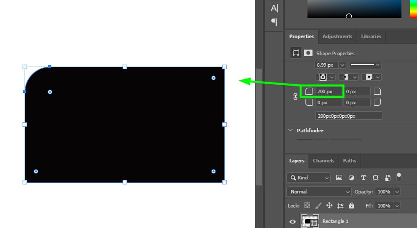 How To Adjust Rounded Corners In Photoshop
