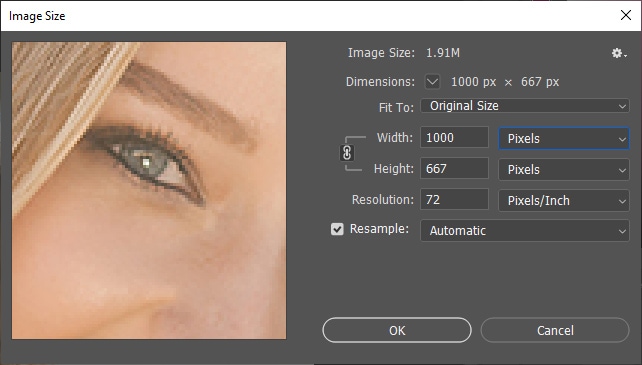 How To Convert Low To High Resolution In Photoshop Step By Step 