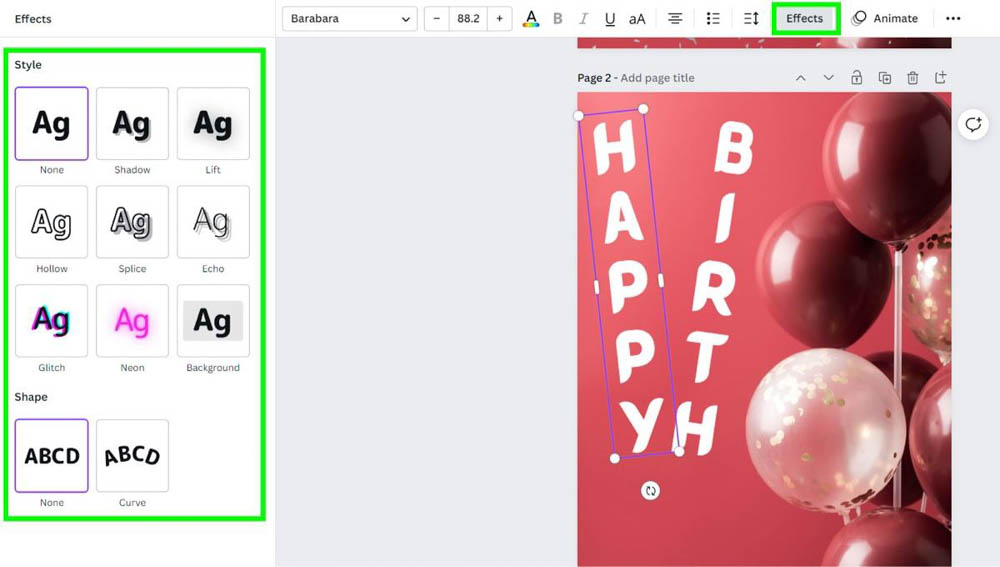 How To Create Vertical Text In Canva Step By Step 