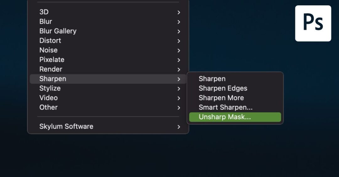 How To Use The Unsharp Mask To Sharpen Images In Photoshop