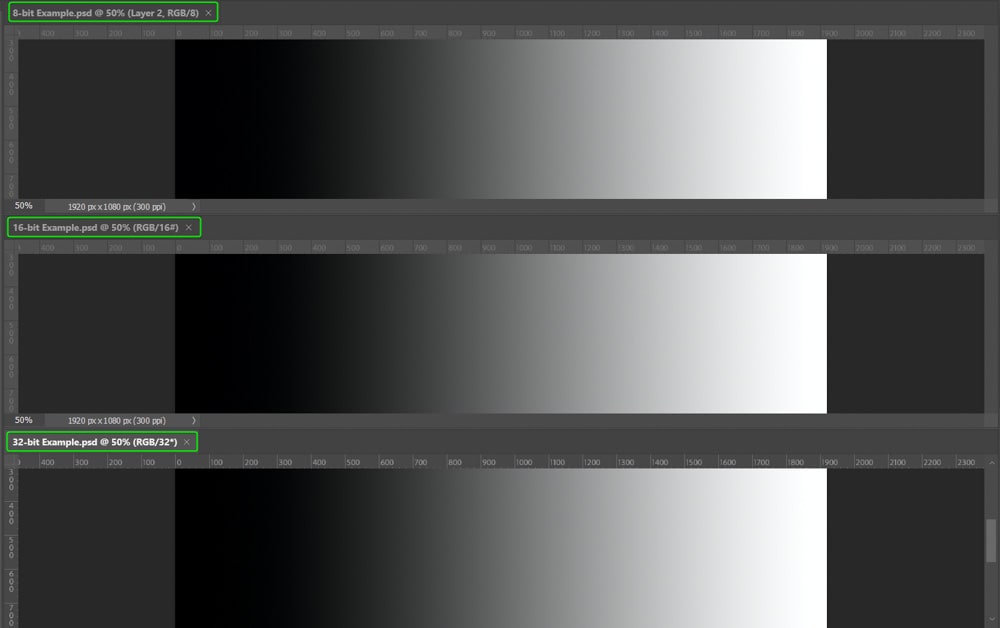 8 Bit VS 16 Bit VS 32 Bit In Photoshop What s The Difference 