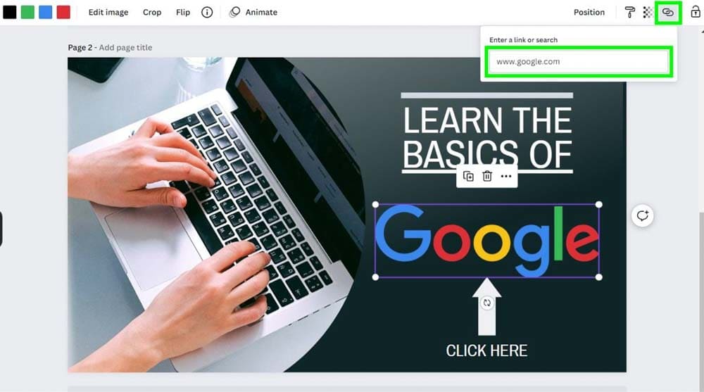 How To Add A Clickable Link In Canva Brendan Williams Creative 2023 