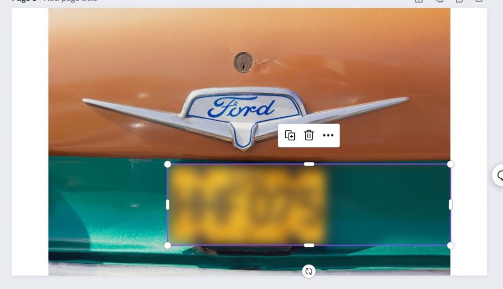 How To Blur Images Graphics And Text In Canva