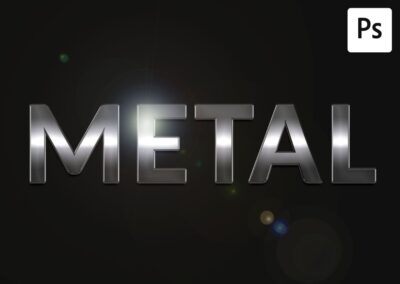 The Metal Text Effect In Photoshop (3 Easy Styles)