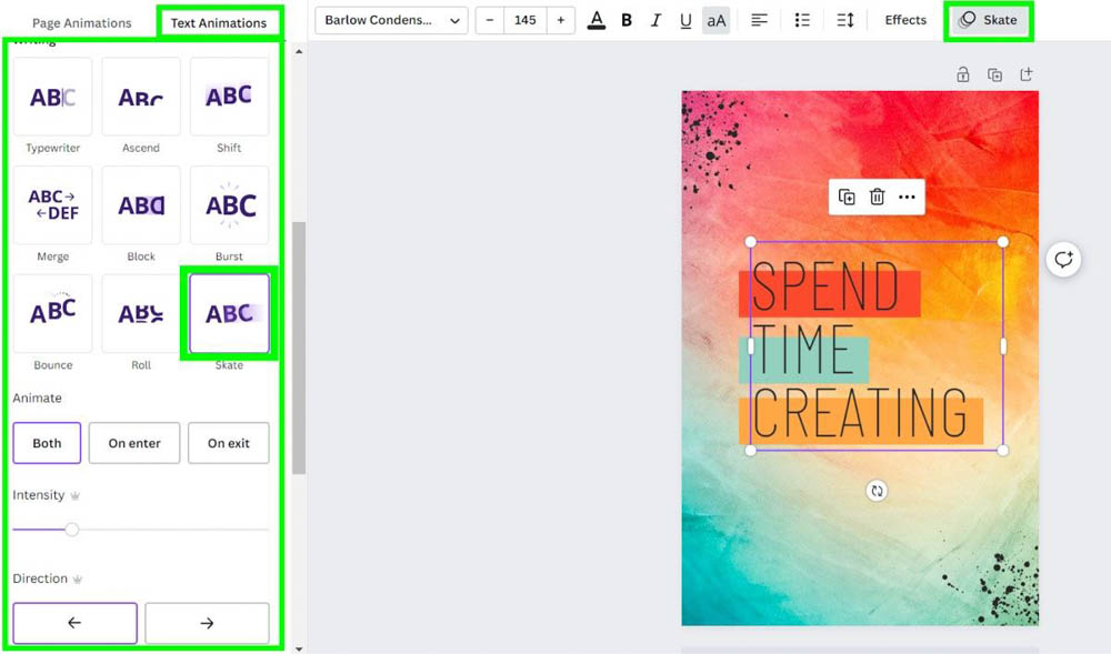  How To Animate Text In Canva Desktop Mobile 