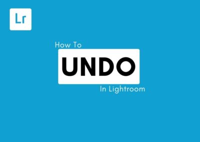 How To Undo In Lightroom (Desktop & Mobile)