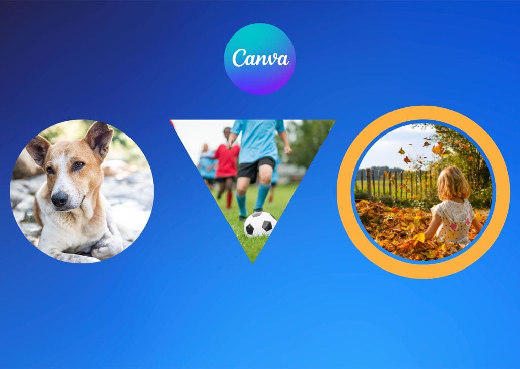 How To Fill A Shape With An Image In Canva Add Outlines 