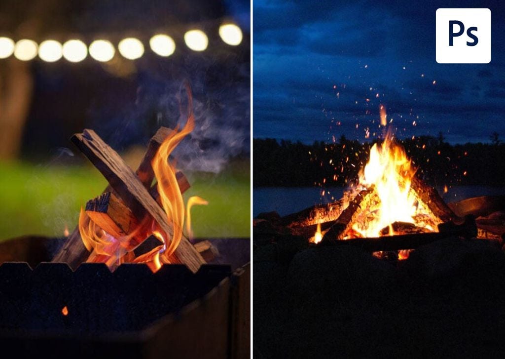 How To Make Flames Sparks In Photoshop Step By Step 