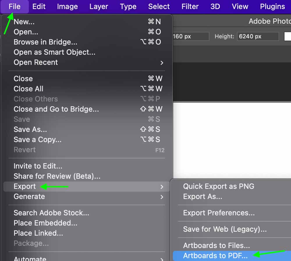 How To Add A Page In Photoshop Artboard Canvas Pages 