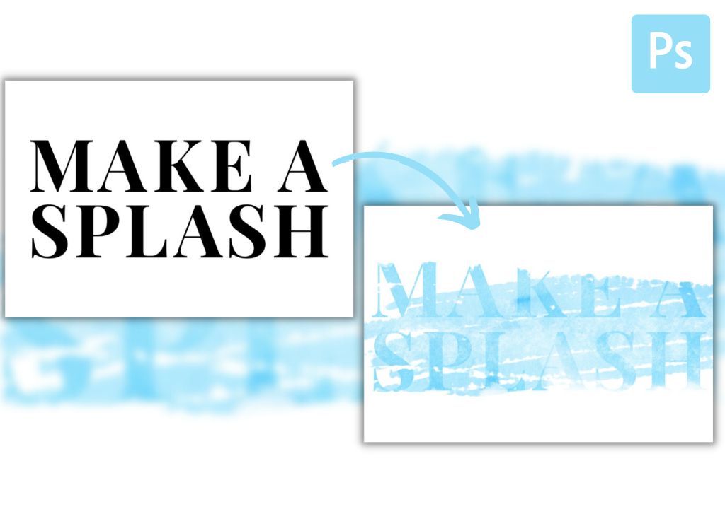 How To Add Texture To Text In Photoshop Step By Step 