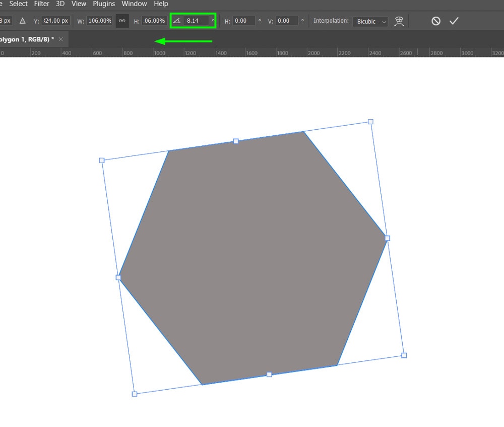  How To Rotate A Shape In Photoshop 4 Easy Ways 
