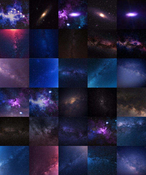 3000 Sky Templates + Overlay Bundle - Brendan Williams Creative