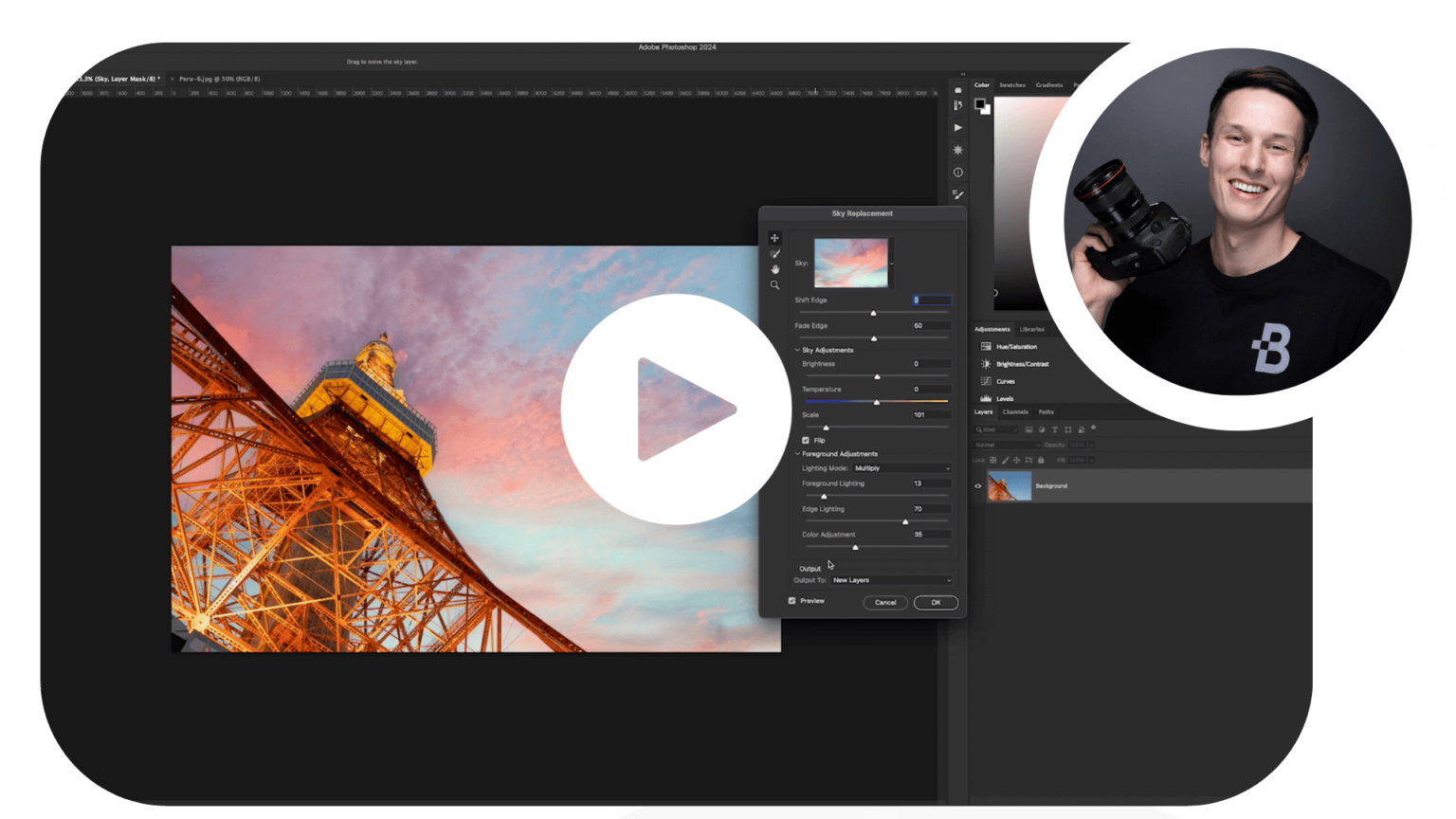 3000 Sky Templates + Overlay Bundle - Brendan Williams Creative
