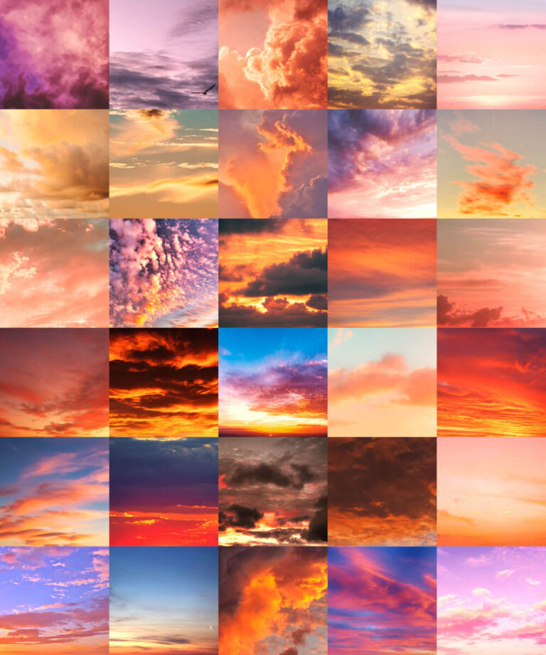 3000 Sky Templates + Overlay Bundle - Brendan Williams Creative