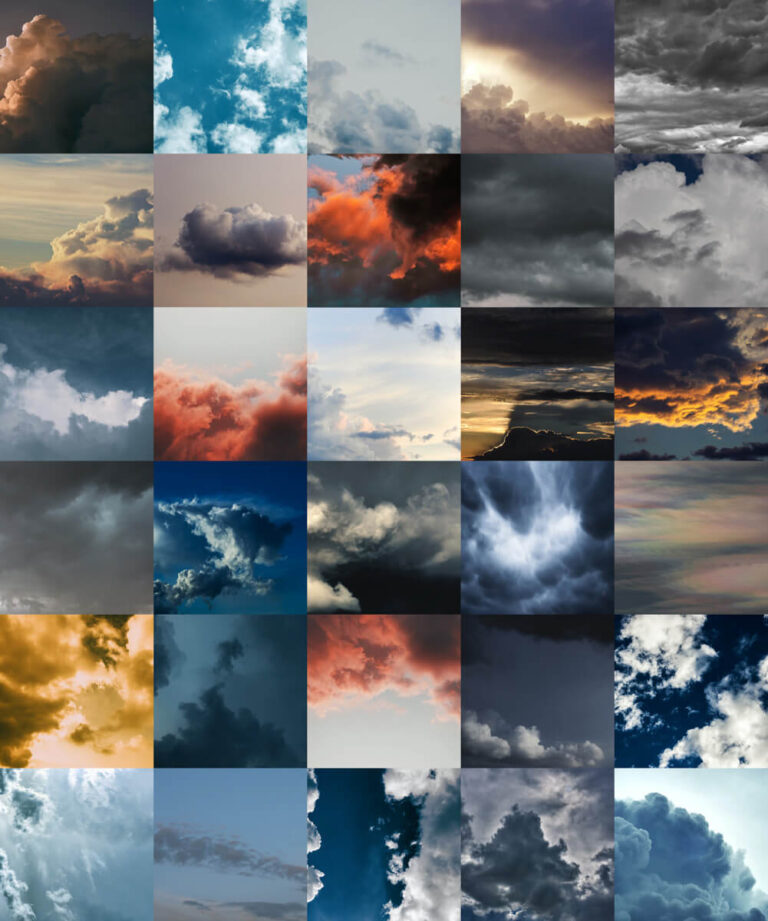 3000 Sky Templates + Overlay Bundle - Brendan Williams Creative