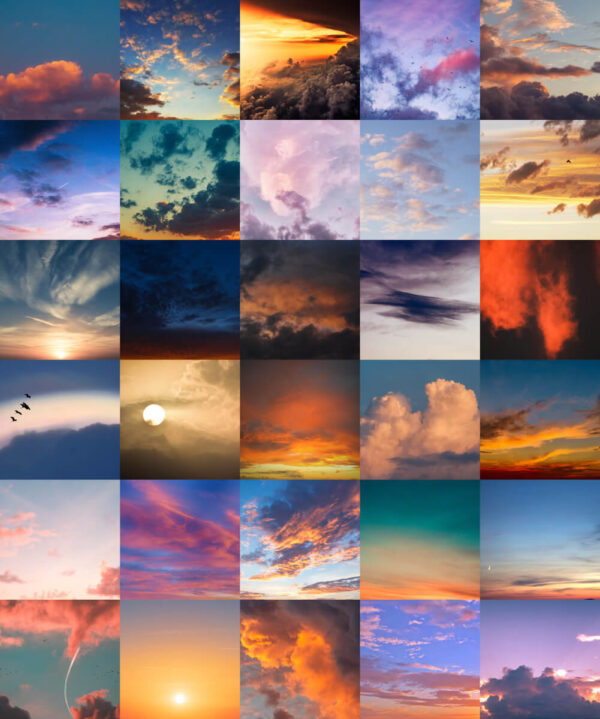 3000 Sky Templates + Overlay Bundle - Brendan Williams Creative